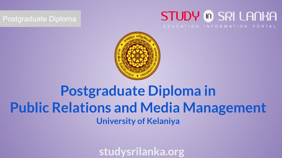 Postgraduate Diploma in Public Relations and Media Management - UoK - 2023
