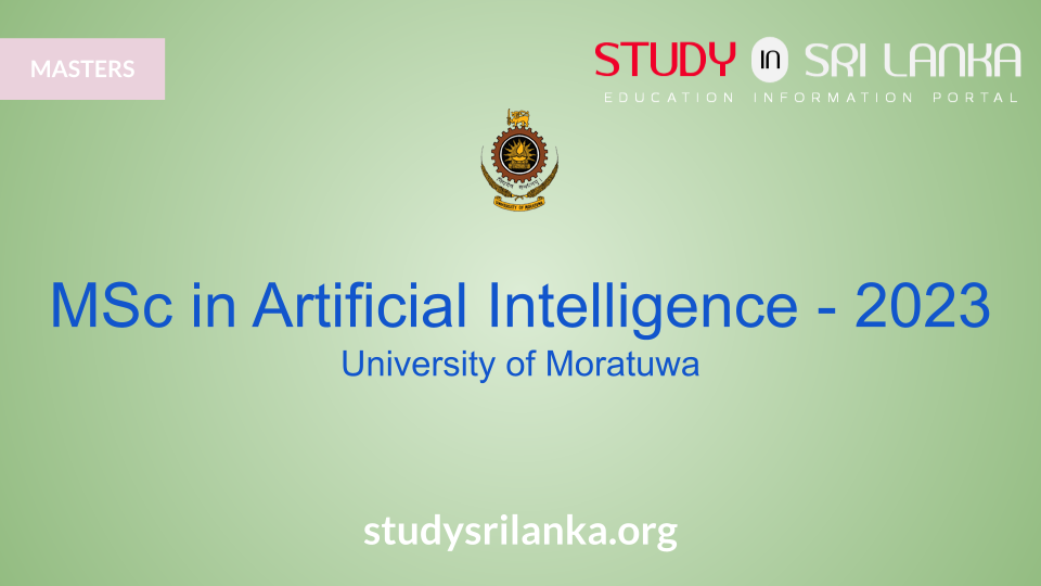 MSc in Artificial Intelligence - UOM - 2023 MSc in Artificial Intelligence - UOM - 2023