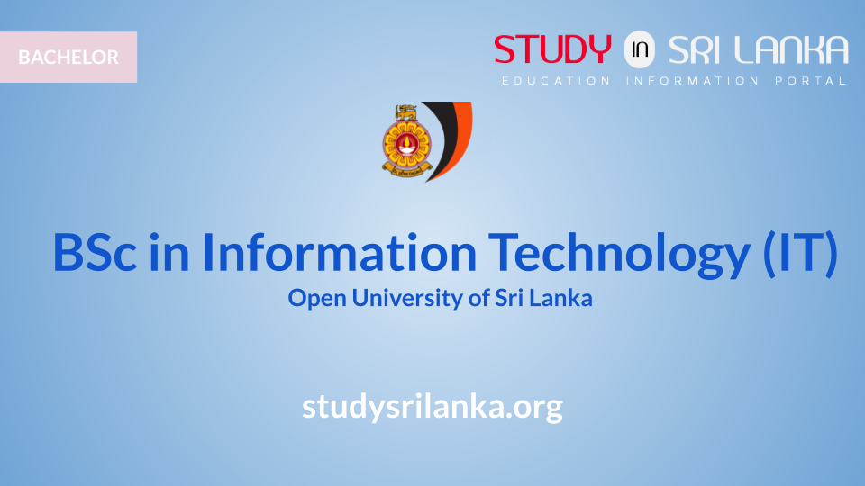 BSc in Information Technology - OUSL - 2023