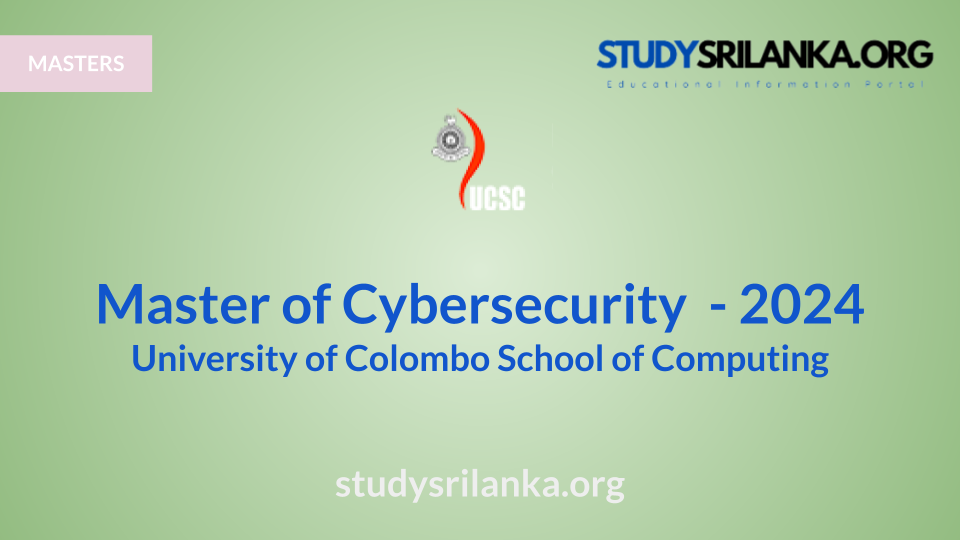 Master of Cybersecurity - UCSC - 2024