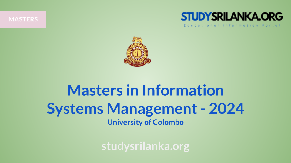 Masters in Information Systems Management - UOC - 2024